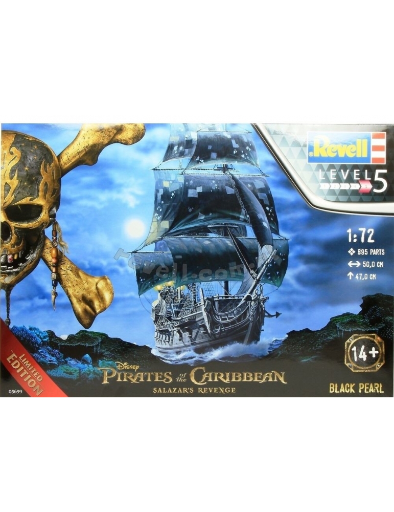 Laivo modelio rinkinys Juodasis Perlas