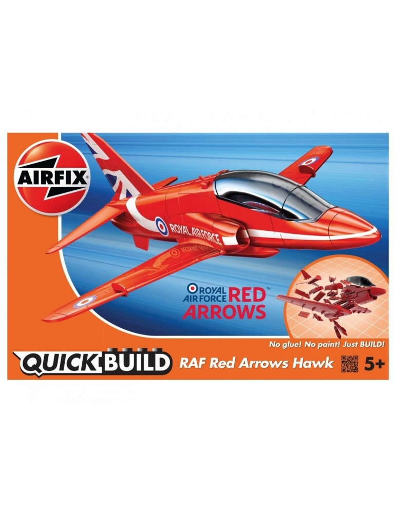Airfix - QUICK BUILD Red Arrows Hawk, J6018 | CyborgShop