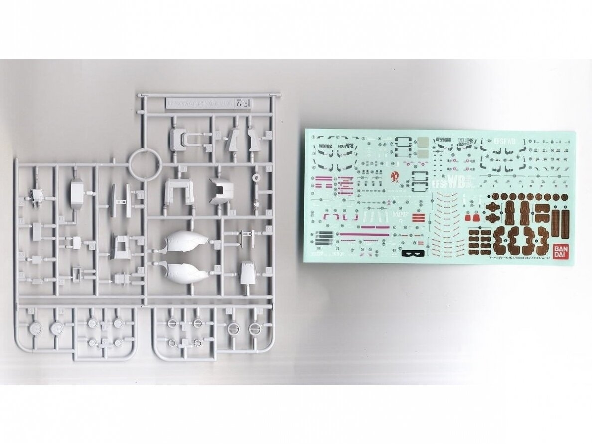 Gundam Ver. 3.0 E.F.S.F. Prototype Close-Combat Mobile Suit, 1/100 ...